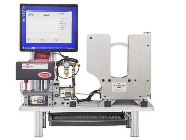 Tag Embossing Machine does 2D Data Matrix Codes - partmarkingnews